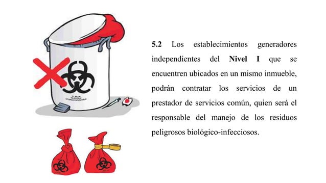NORMA Oficial Mexicana NOM-087-ECOL-SSA1-2002, Protección ambiental ...