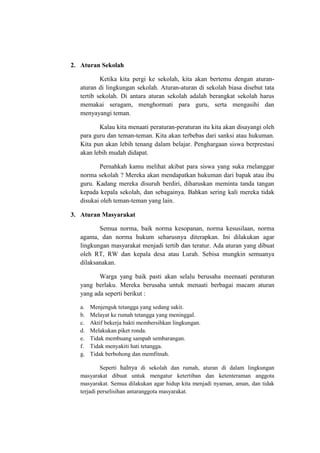 Norma dan aturan | PDF