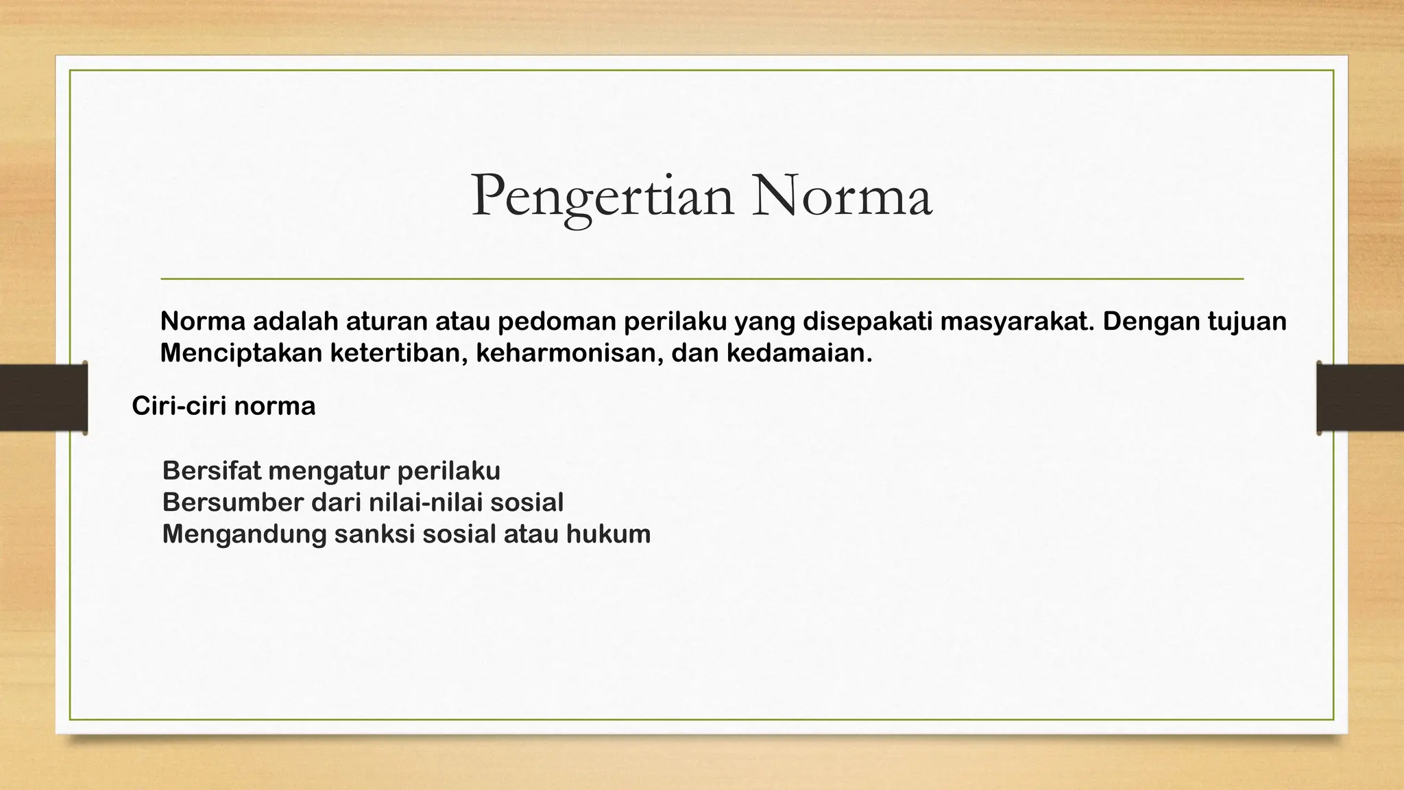 PPT materi norma dan UUD kelas 7 semester 1 | PPTX