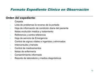 Norma de expediente clínico | PPT