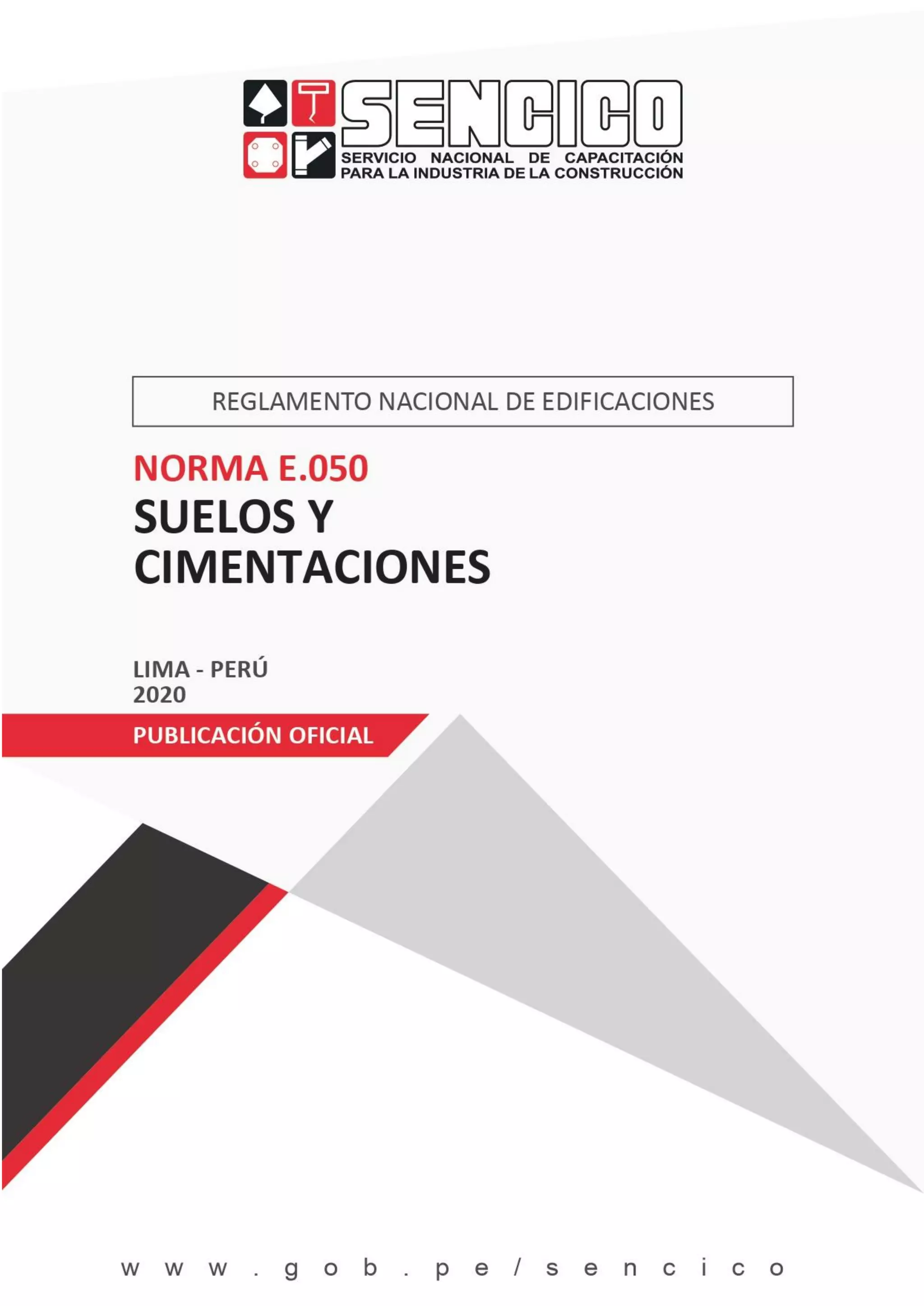 Norma e.050 suelos y cimentaciones | PDF