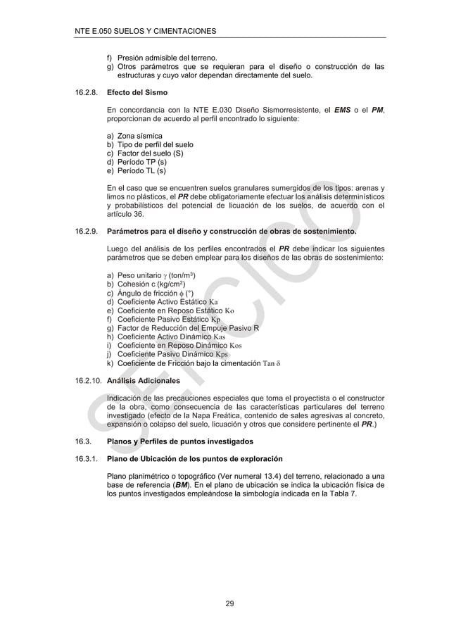 Norma e.050 suelos y cimentaciones | PDF | Civil Engineering Industry | Industries