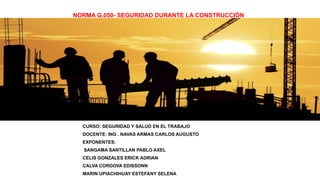 LAS NORMA DE CONSTRUCCIÓN NTP PERU G.pptx