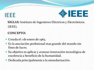 Norma ieee 802 | PPTX