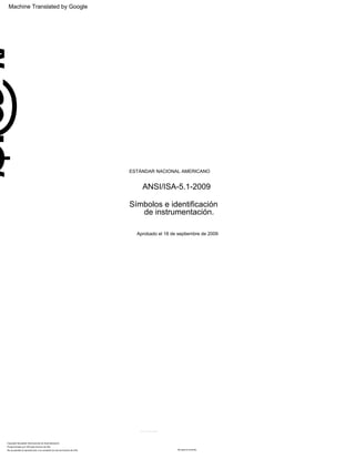 Norma Isa 5 1 2009 Completa Español Pdf