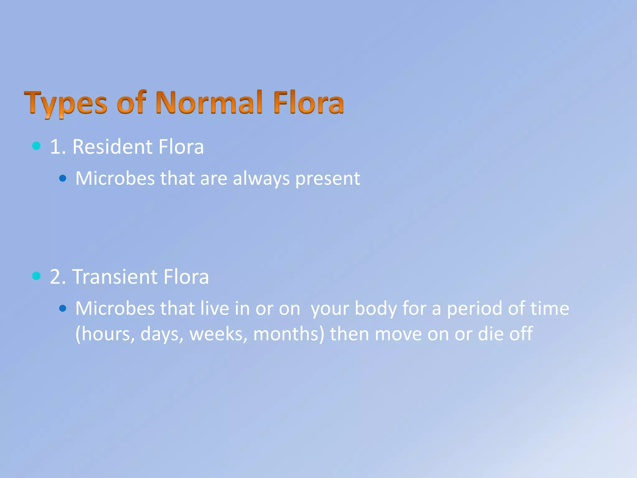 Normal Flora | PPTX
