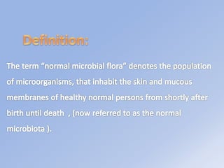 Normal Flora | PPT