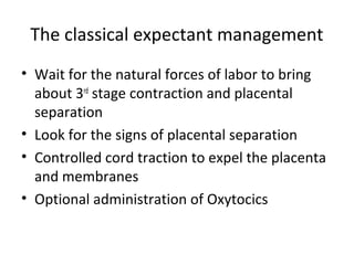 Normal labor amtsl | PPT | Pregnancy | Reproductive Health