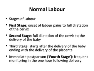 Normal labor amtsl | PPT | Pregnancy | Reproductive Health