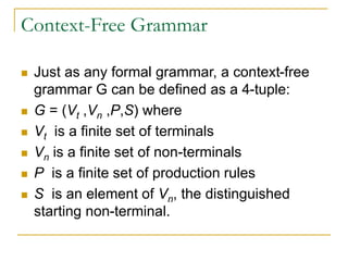 Normal-forms-for-Context-Free-Grammars.ppt