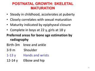 Normal growth in pediatrics | PPT