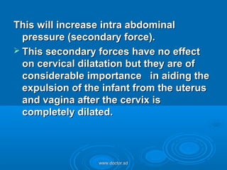 Normal labour | PPT