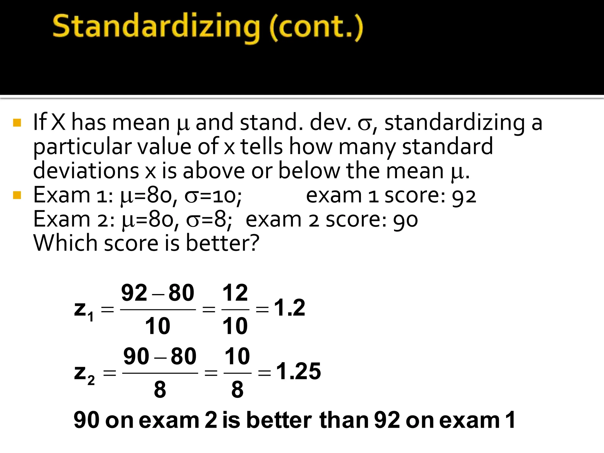 NORMAL distribution standard and nonstandard curve.ppt | Physics | Science