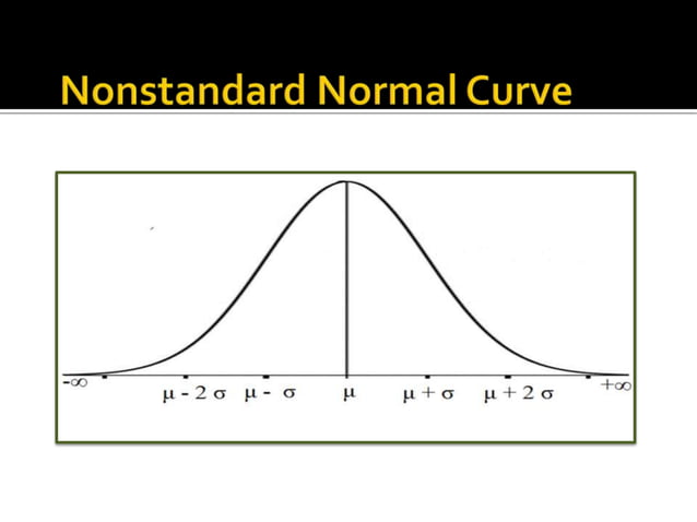 NORMAL distribution standard and nonstandard curve.ppt | Physics | Science