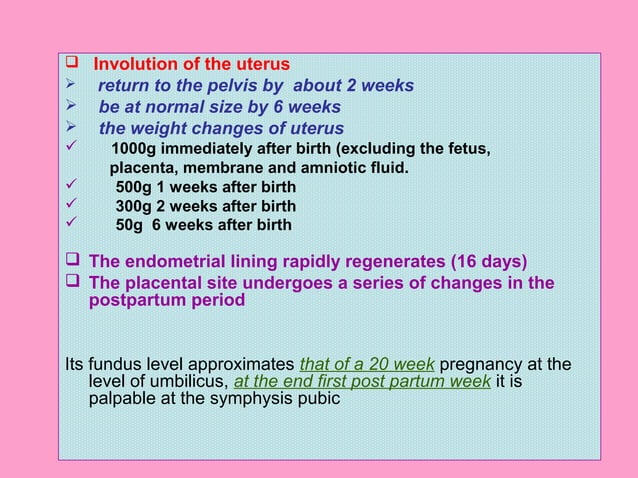 Normal abnormal postpartum | PPT