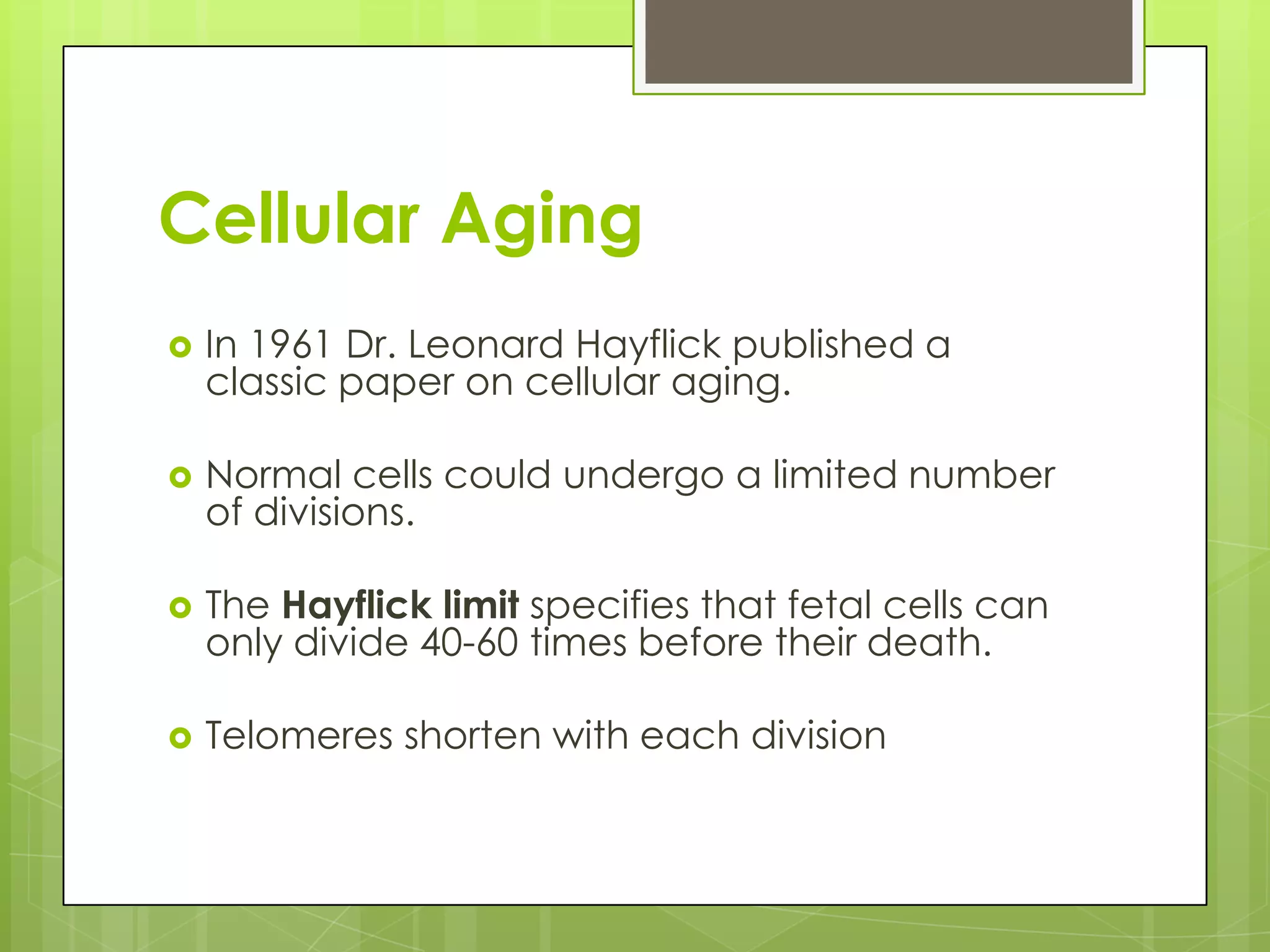 Normal aging | PPTX