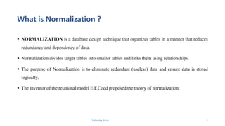 Database normalaization with examples.pptx