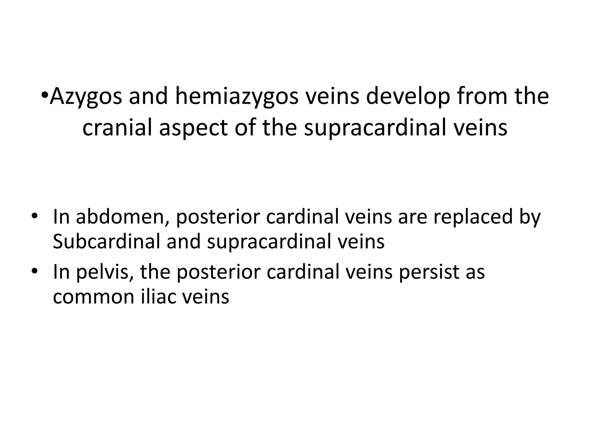 Normal anatomy and congenital anomalies of vena cavae | PPTX