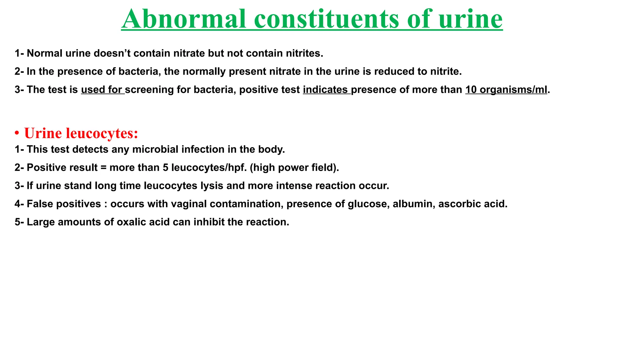 normal and abnormal constituents of urine.docx