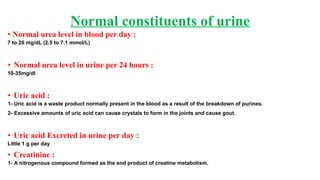 normal and abnormal constituents of urine.docx