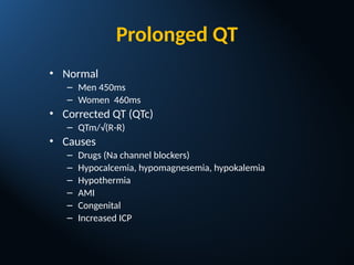 normal and abnormal ecg Interpretation.. | PPTX
