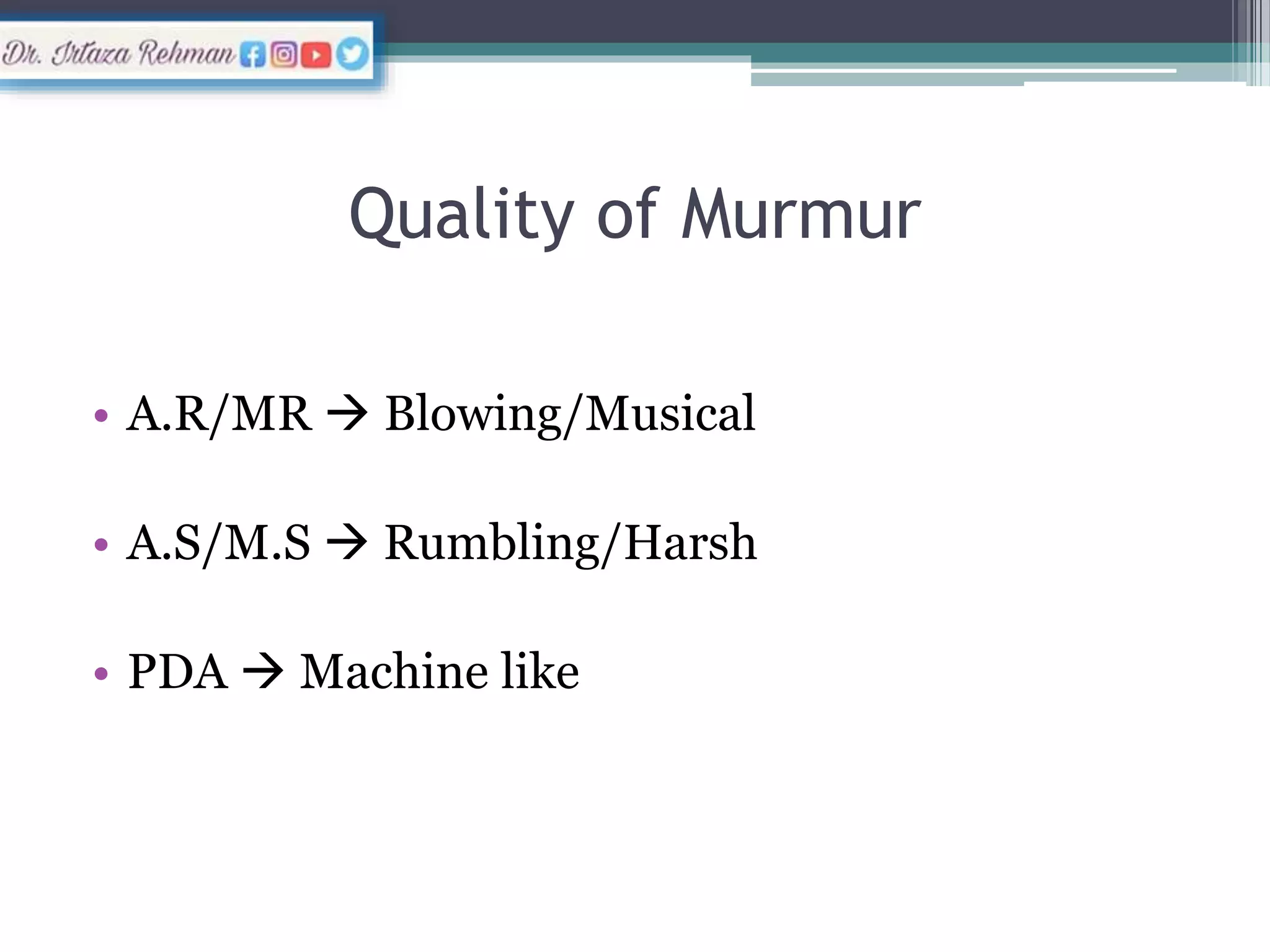 Normal and abnormal Heart sounds (Murmurs).pptx