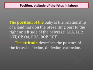 Normal and abnormal labor part 1 | PPT