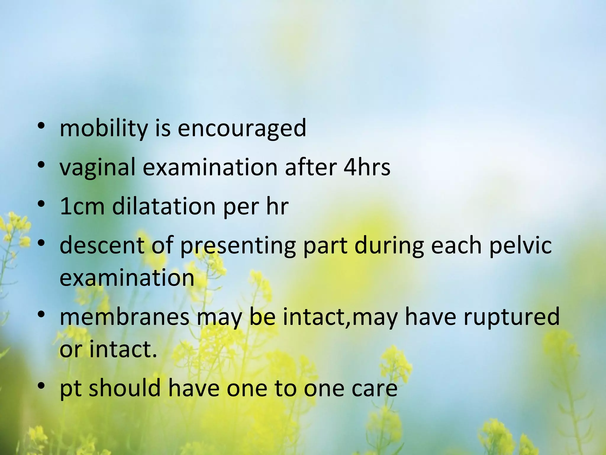 Normal and abnormal labour | PPT