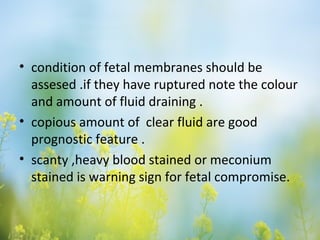 Normal and abnormal labour | PPT