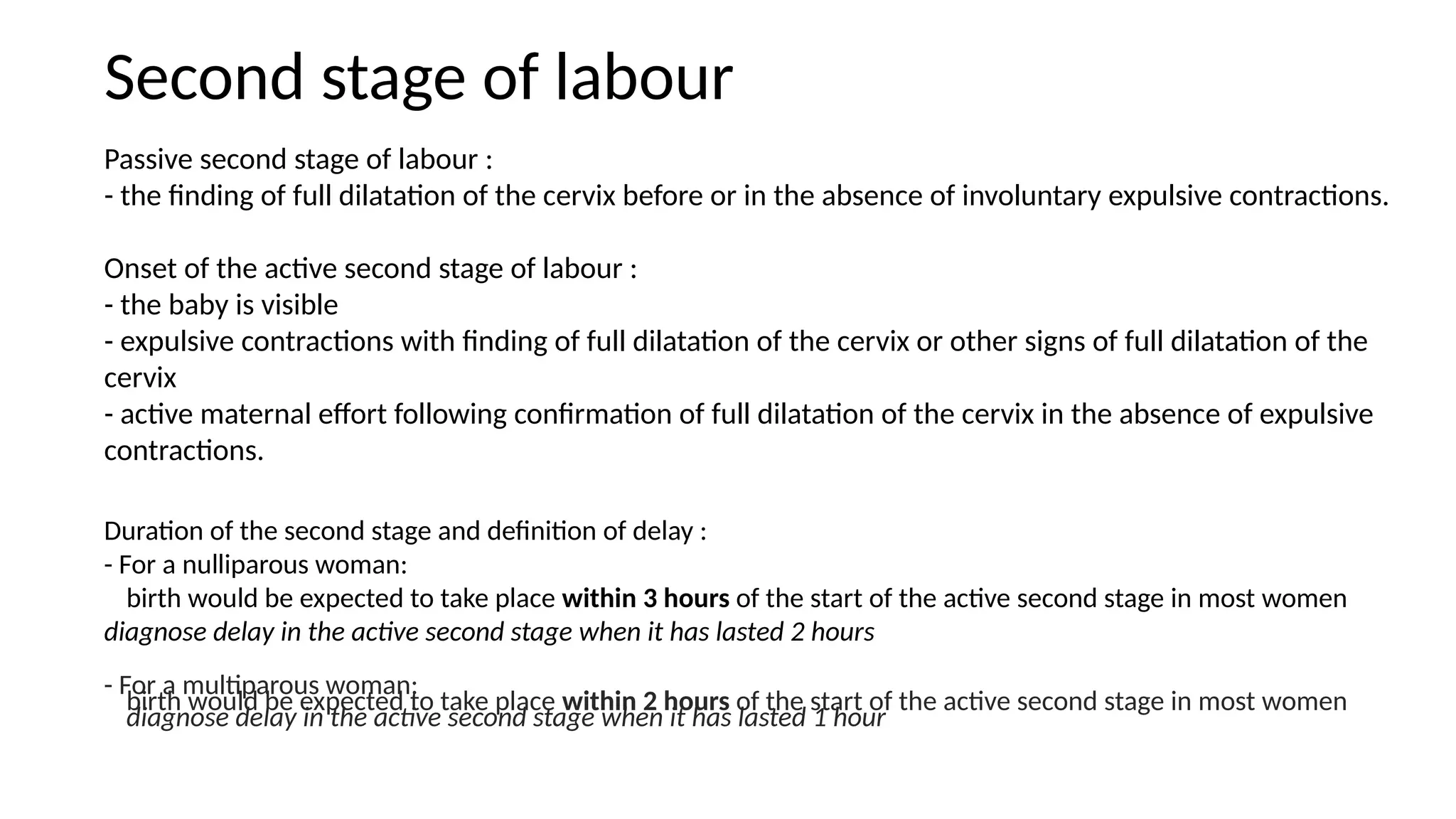 Normal and abnormal labour+ctg.pptx obst | PPTX