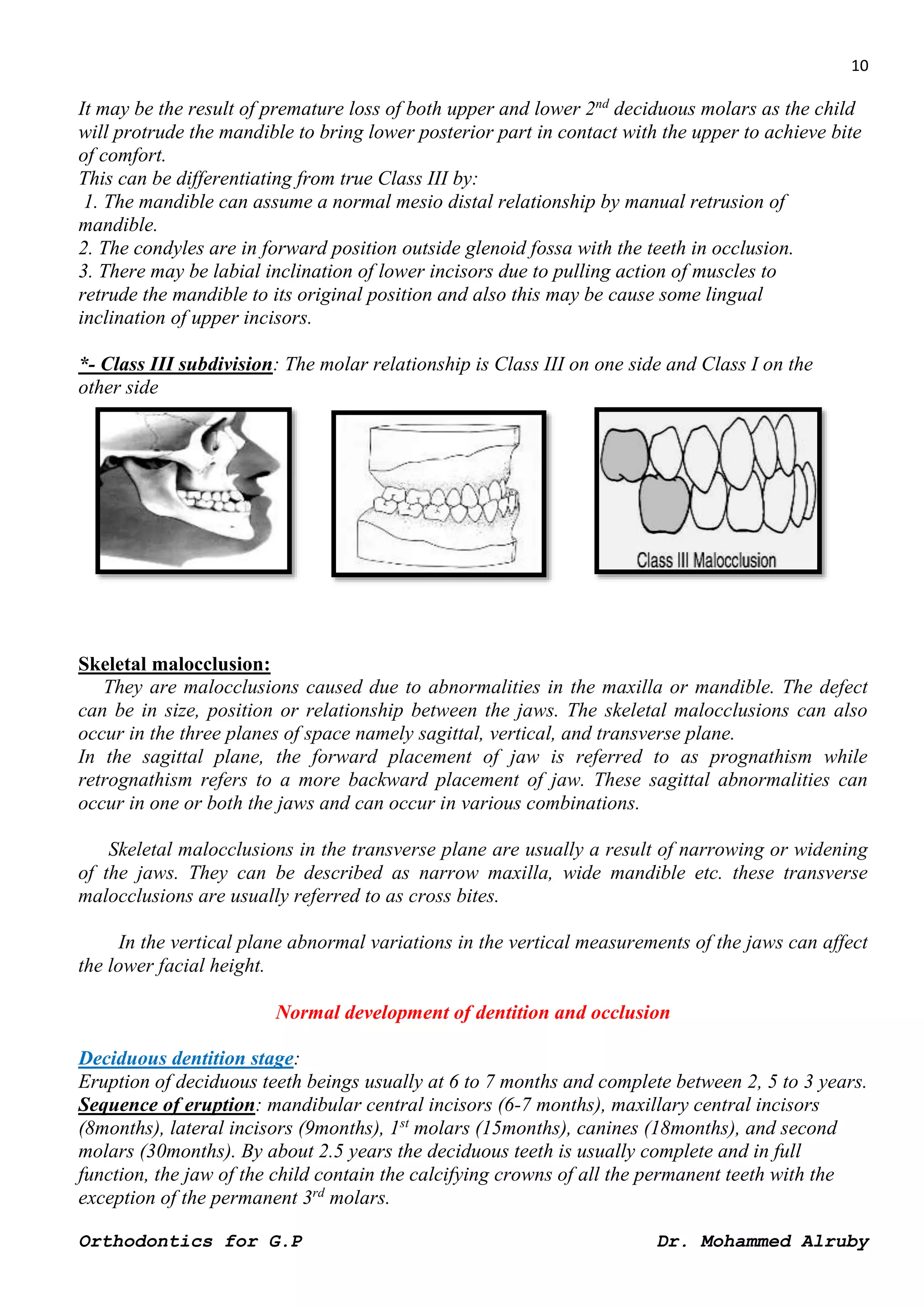 normal and abnormal occlusion for general practitioners.docx