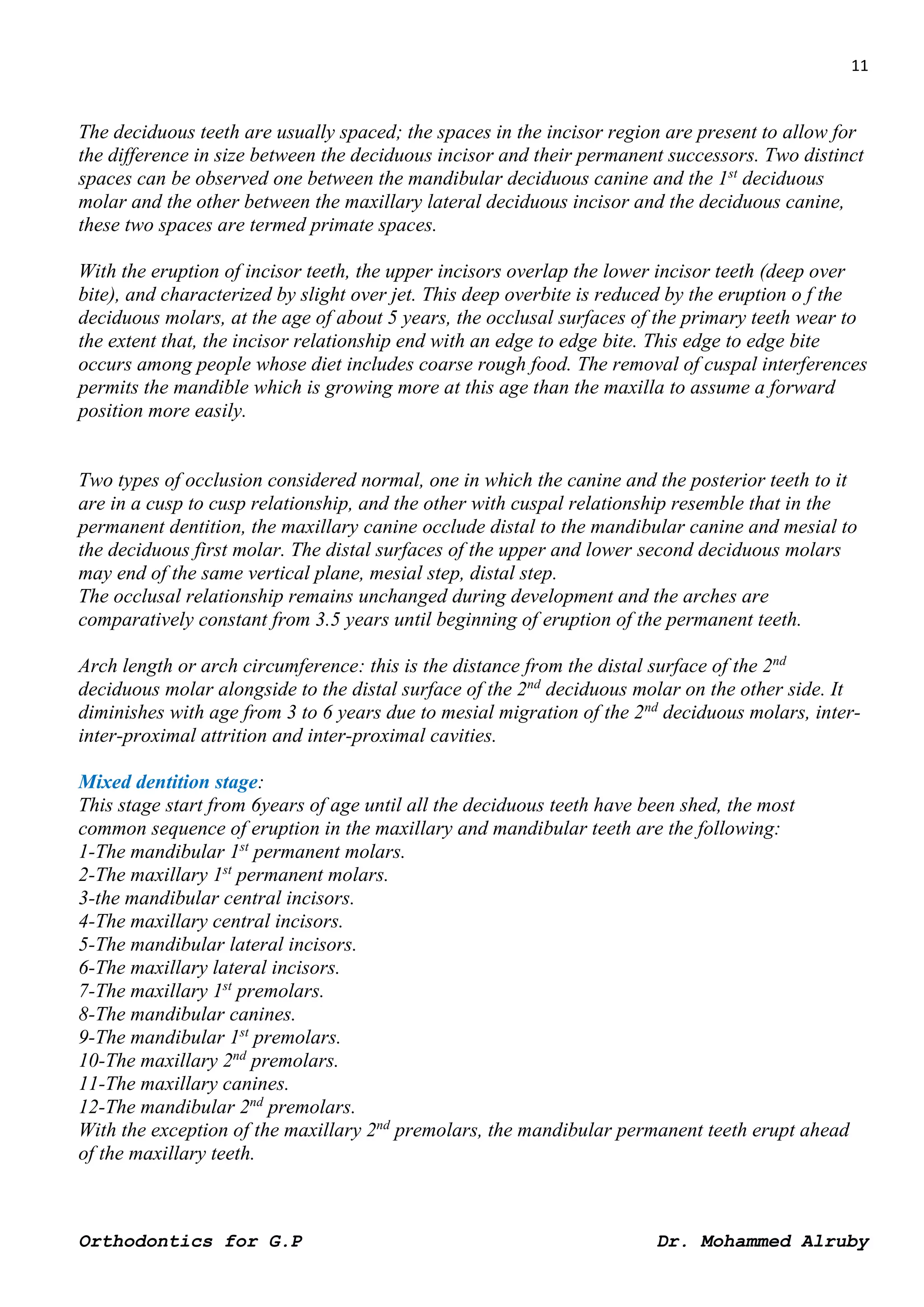 normal and abnormal occlusion for general practitioners.docx