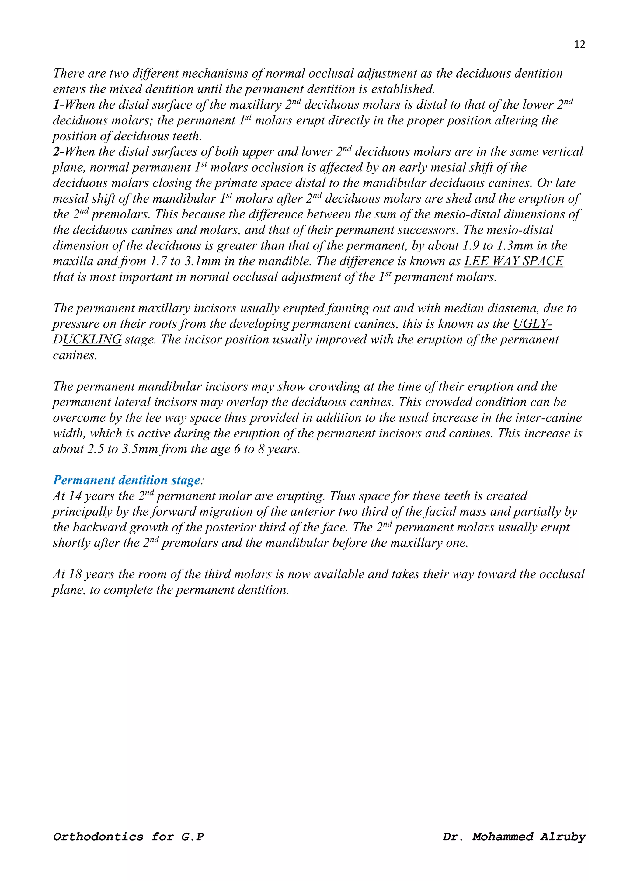 normal and abnormal occlusion for general practitioners.docx