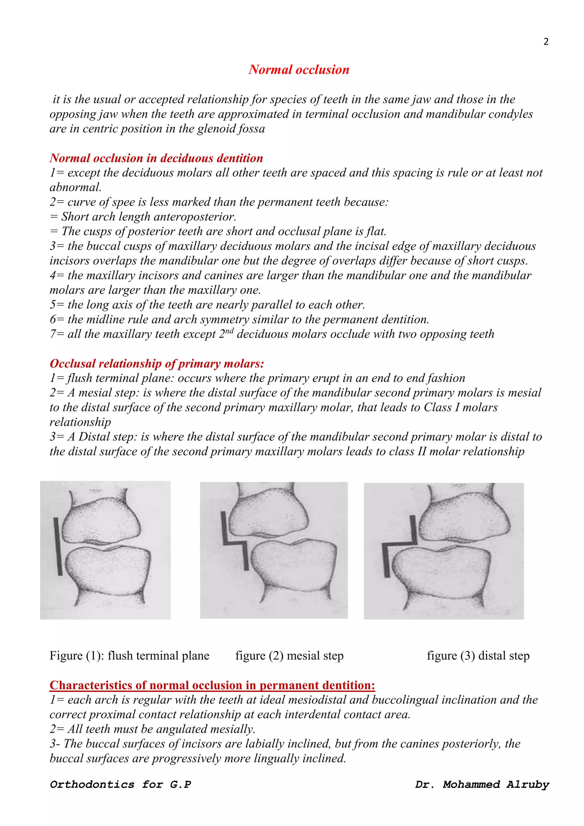normal and abnormal occlusion for general practitioners.docx