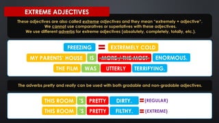 Teaching of Normal and extreme adjectives | PPTX