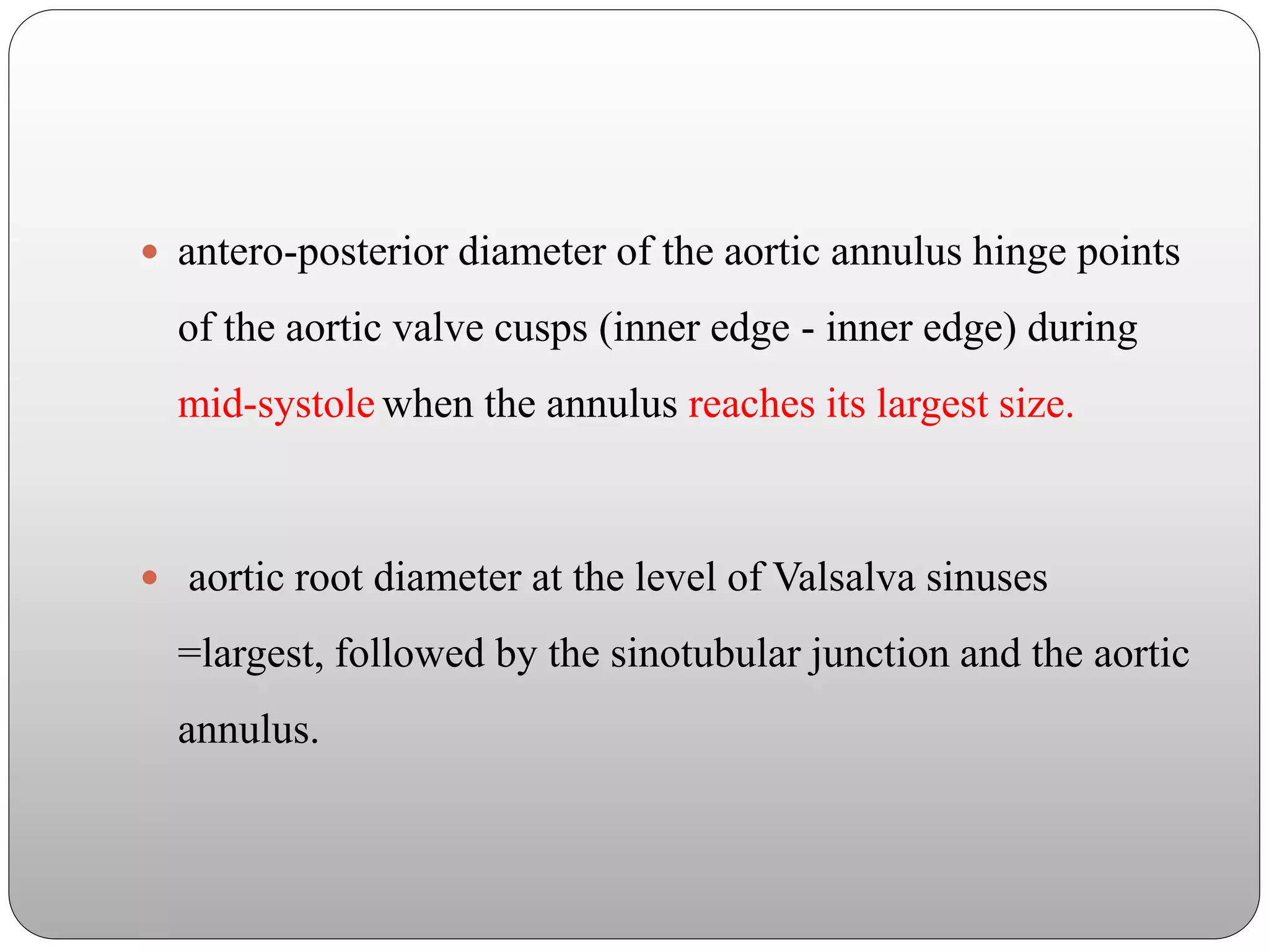 Normal aortic valve echocardiogram | PPTX