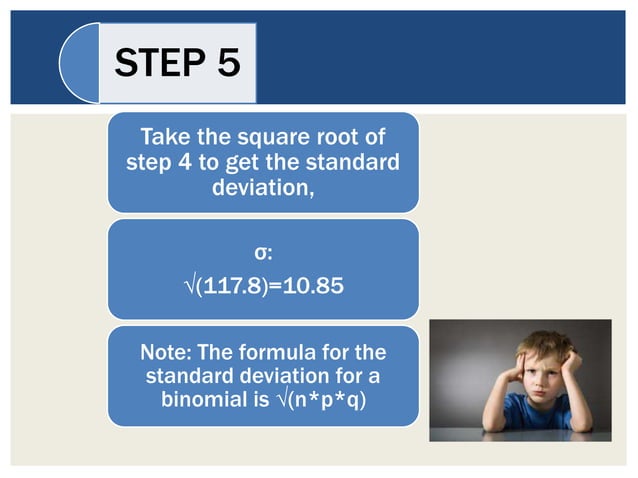 Normal Approximation To Binomial Distribution Pptx
