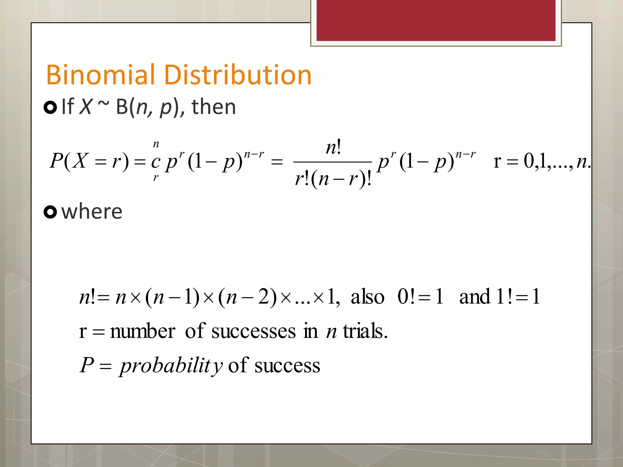 Normal Distribution, Binomial Distribution, Poisson Distribution | PPTX