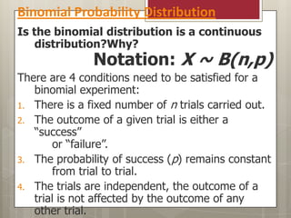 Normal Distribution, Binomial Distribution, Poisson Distribution | PPTX