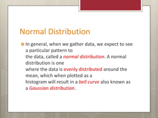 Normal Distribution, Binomial Distribution, Poisson Distribution | PPTX