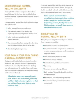 Normal birth | PDF