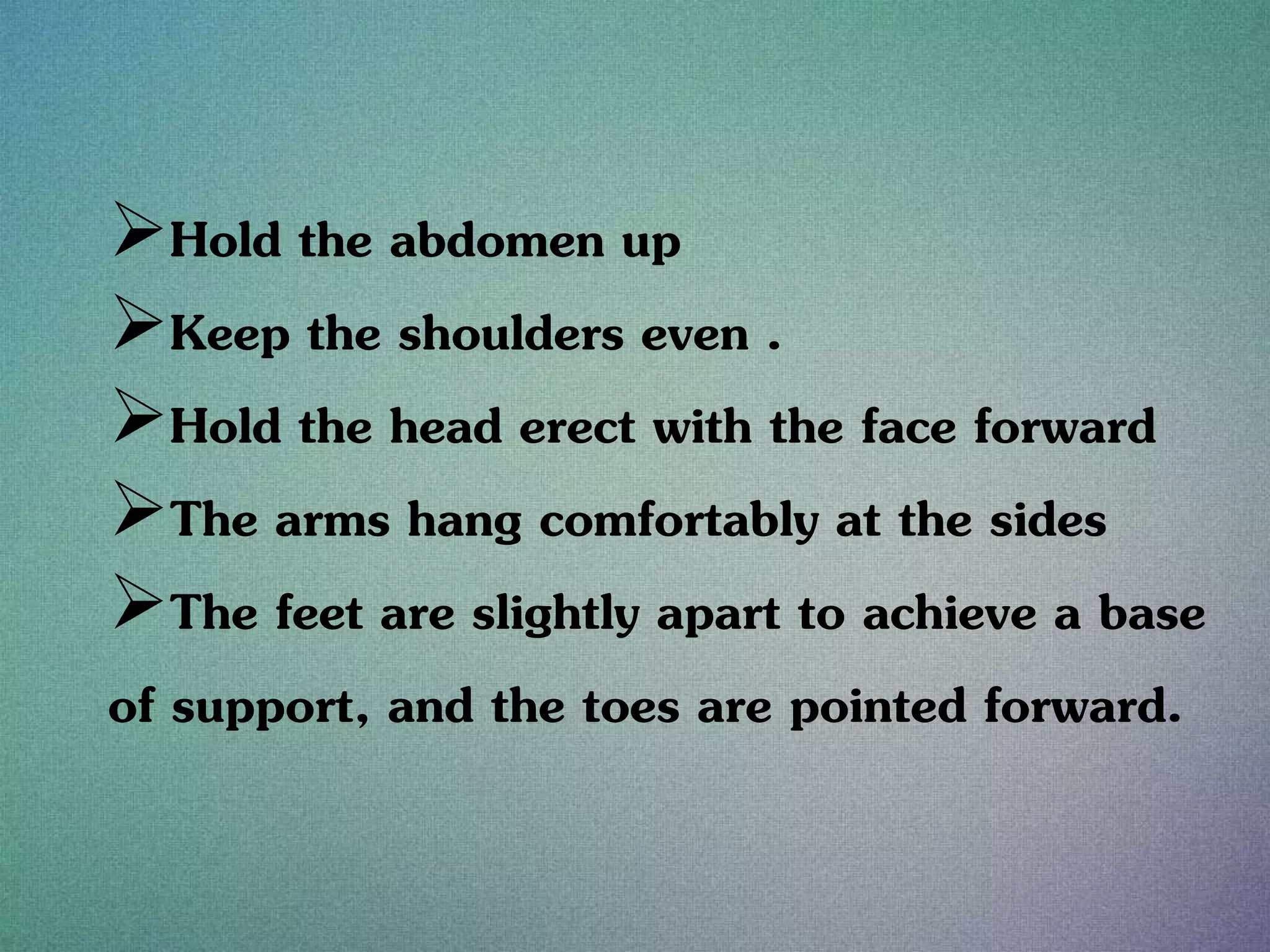 Normal body allignment | PPTX