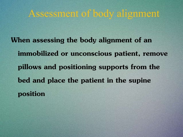 Normal body allignment | PPTX