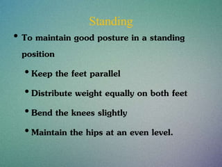 Normal body allignment | PPTX