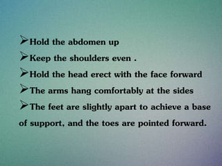 Normal body allignment | PPTX