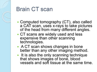 Normal Brain CT Scan Vs Hydrocephalus explained | PPTX