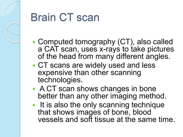 Normal Brain CT Scan Vs Hydrocephalus explained | PPTX | Brain and ...