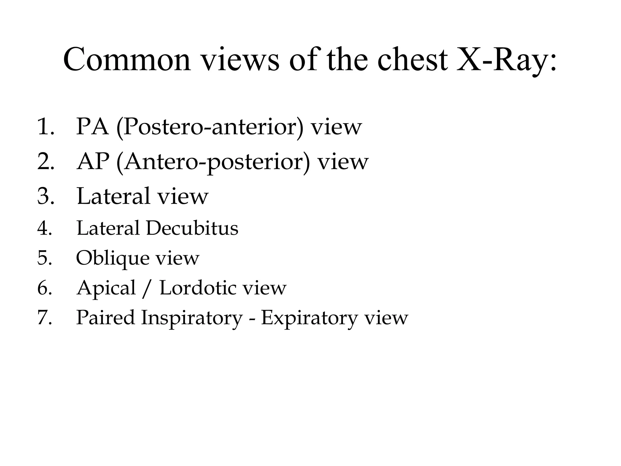 Normal Chest X-Rays & Its Systemic Approach- Anatomy | PPTX