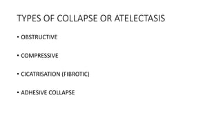 Normal chest x ray and collapse | PPTX