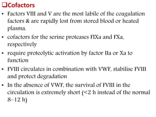 Normal coagulation | PPTX
